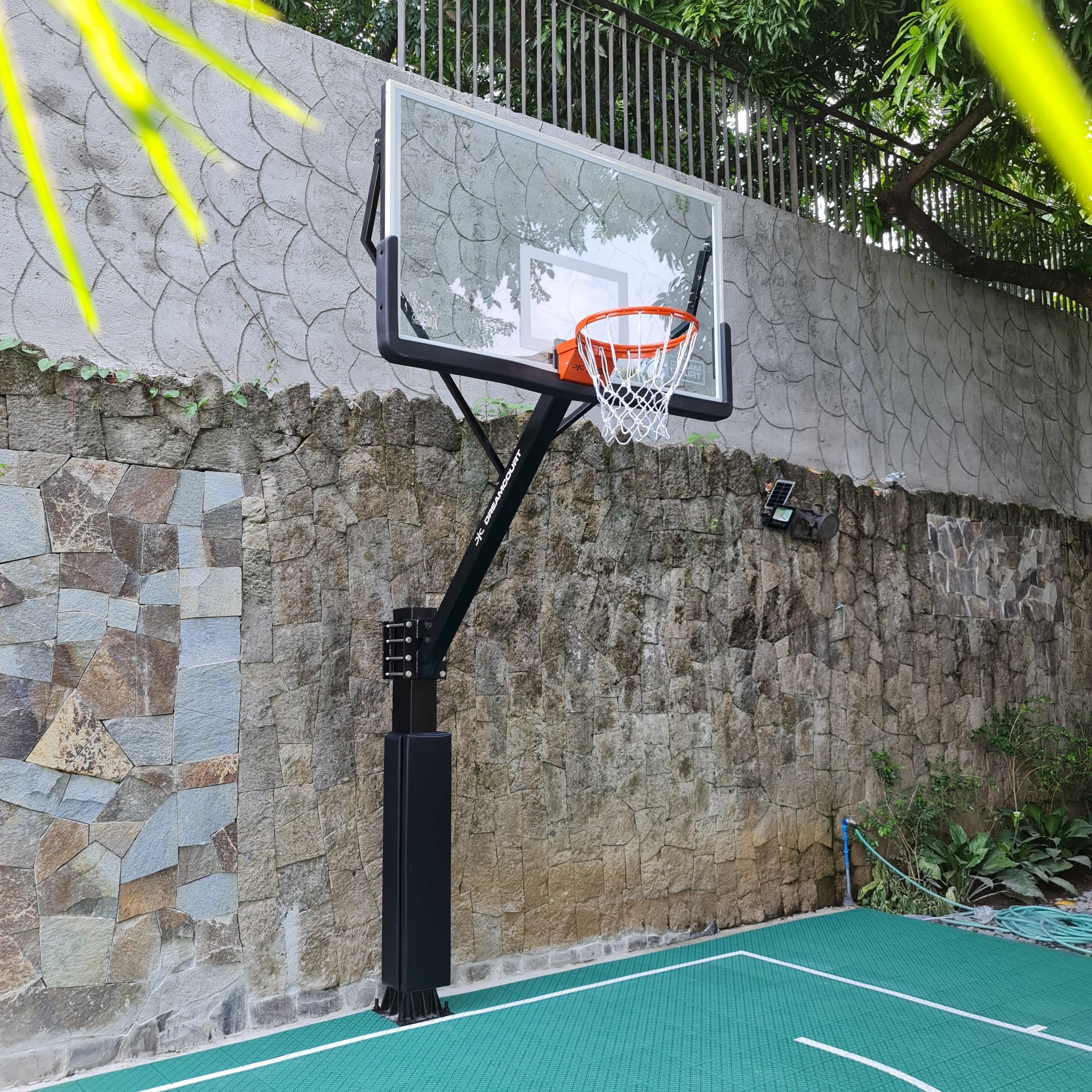 Fixed Height Floor Mounted Hoop System – Dreamcourt
